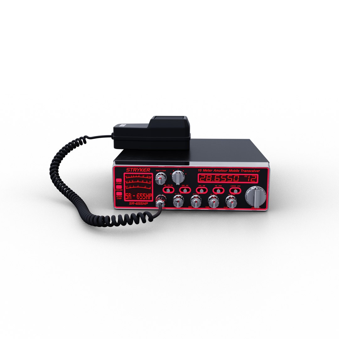Stryker CB Radio 3D Model - TurboSquid 1773668
