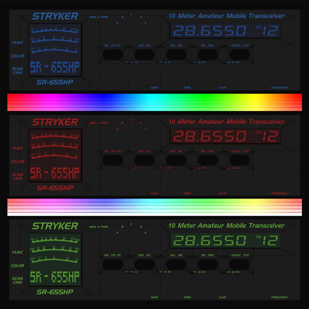 Stryker CB Radio 3D Model - TurboSquid 1773668