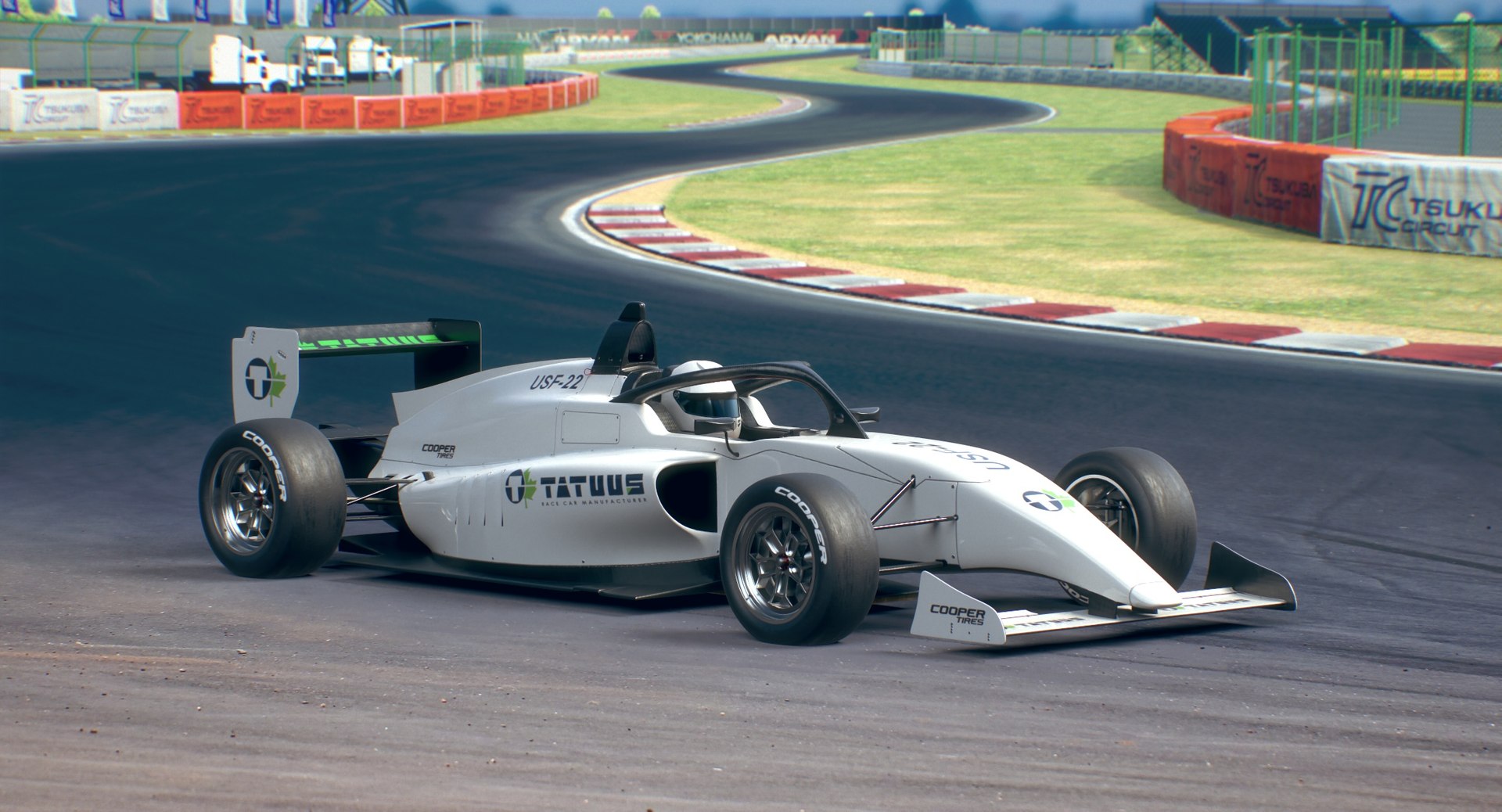 Tatuus USF-22 Season 2022 Race Car White Mockup 3D model - TurboSquid ...