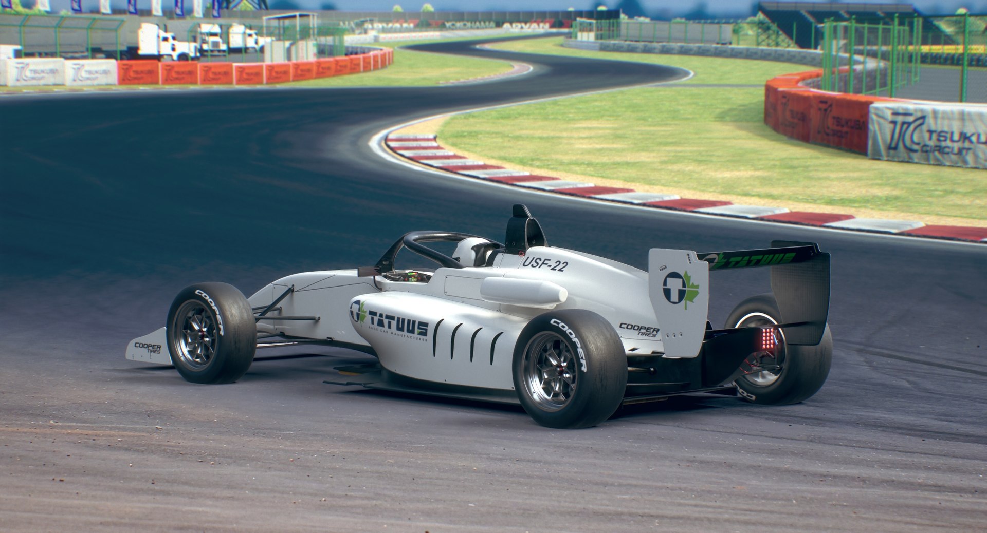 Tatuus USF-22 Season 2022 Race Car White Mockup 3D model - TurboSquid ...