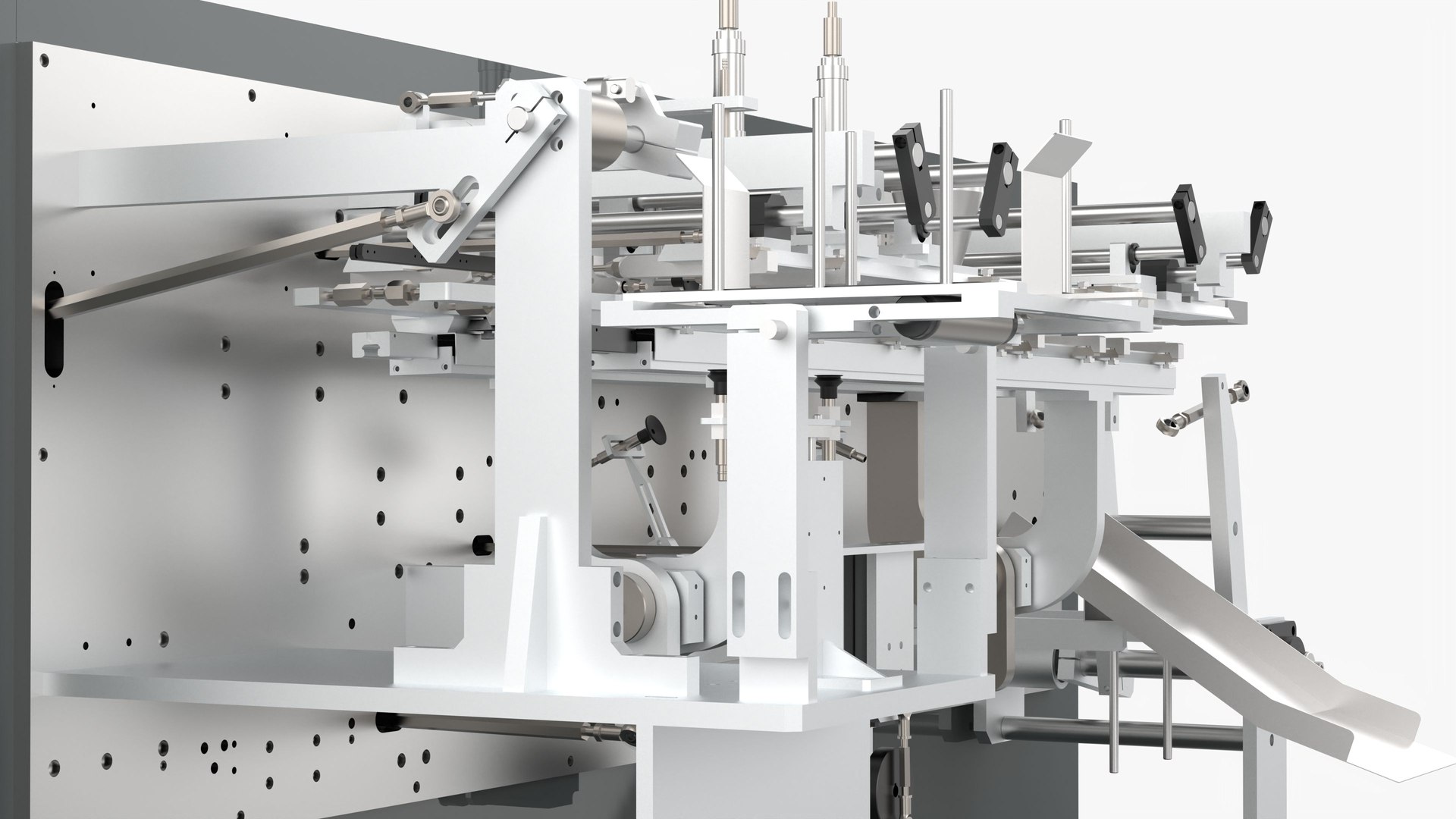 Automatic Bag Feeding Horizontal Packaging Machine 3D Model ...