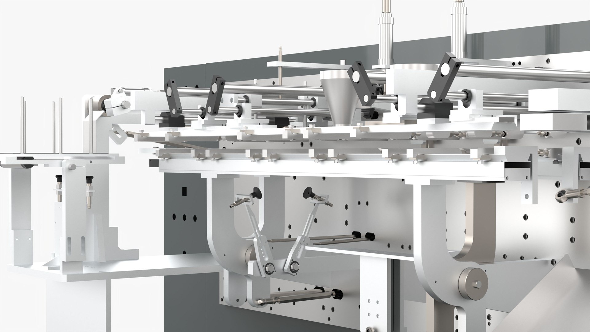 Automatic Bag Feeding Horizontal Packaging Machine 3D Model ...