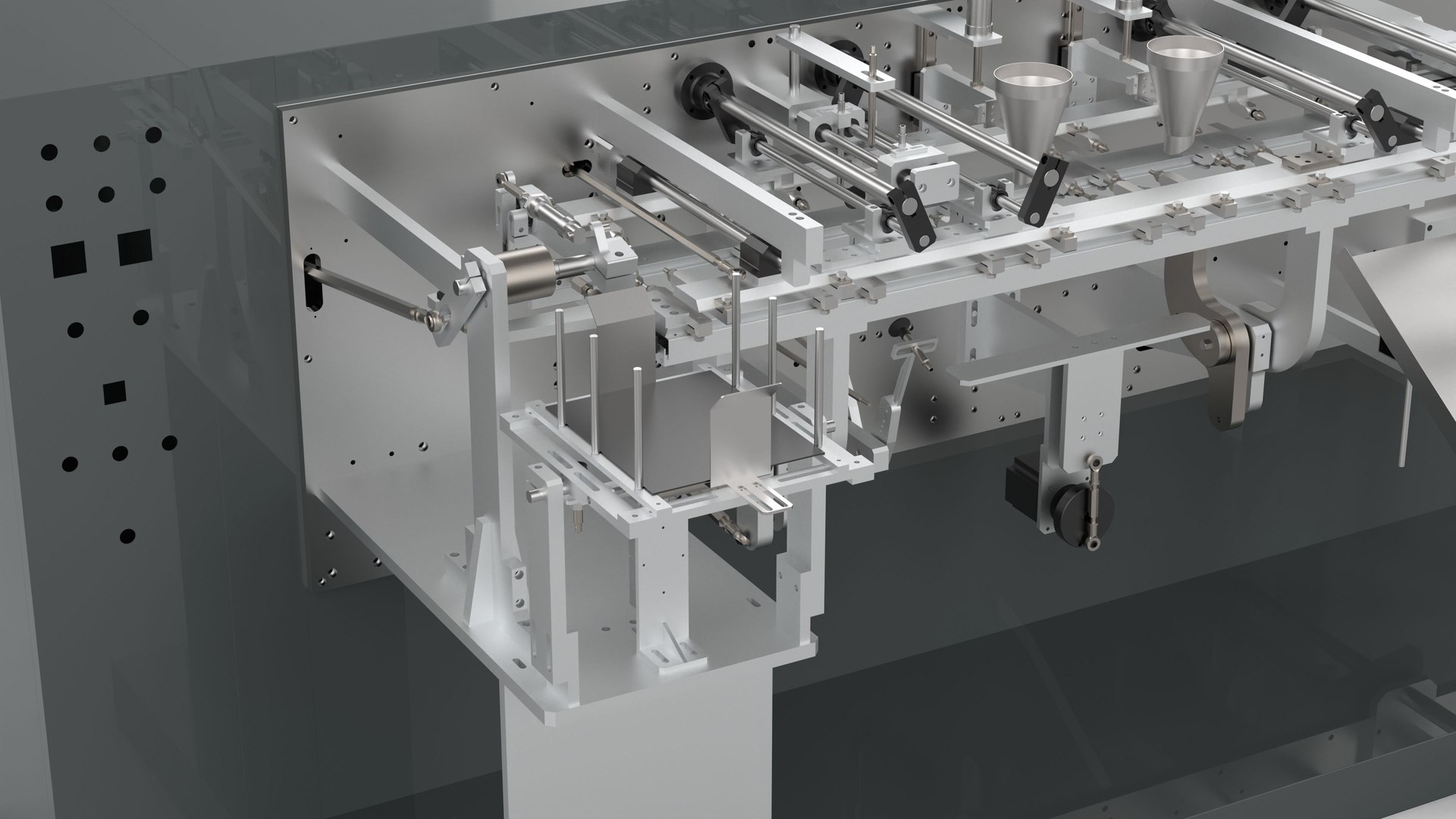 Automatic Bag Feeding Horizontal Packaging Machine 3D Model ...