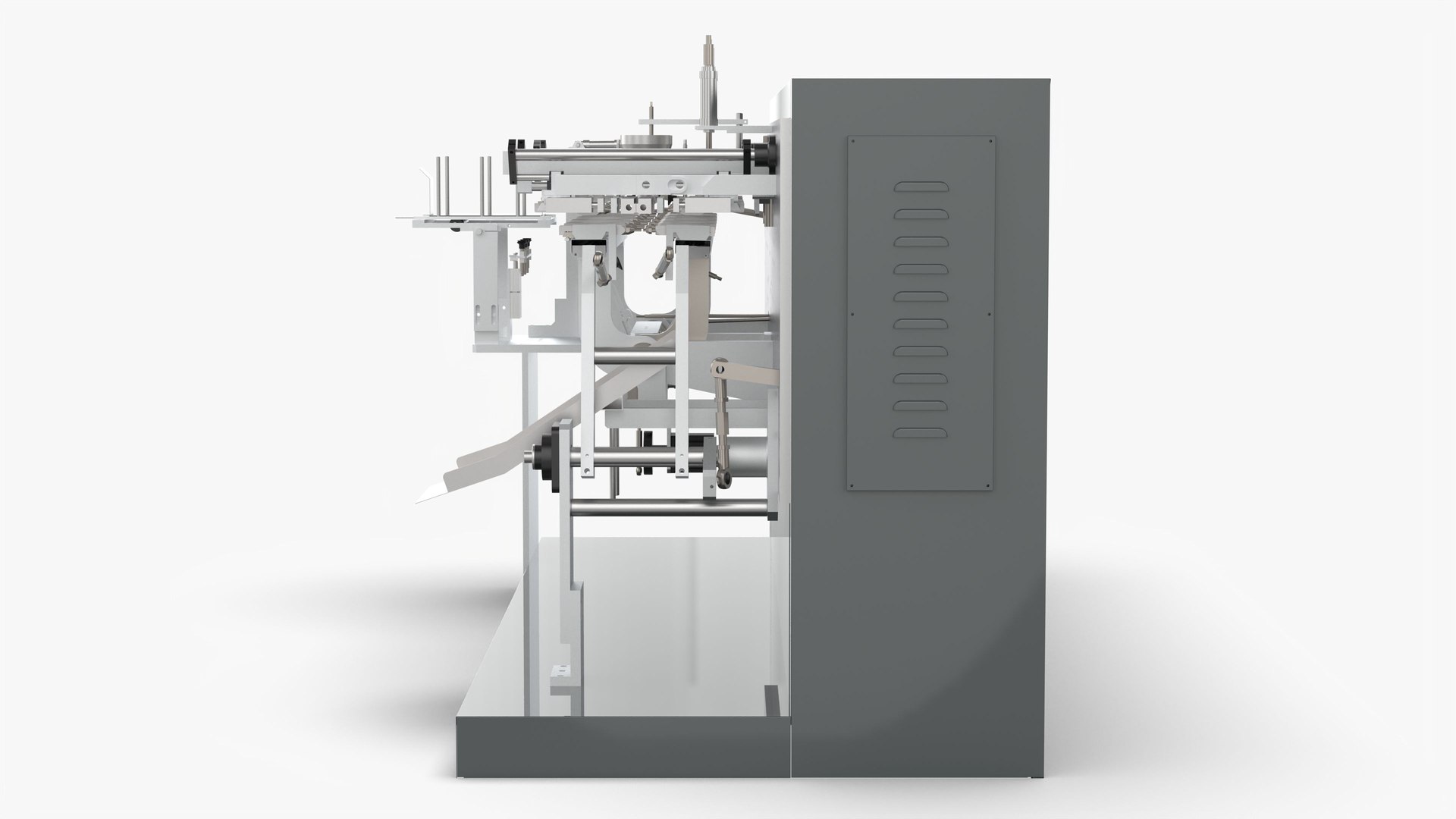 Automatic Bag Feeding Horizontal Packaging Machine 3D Model ...