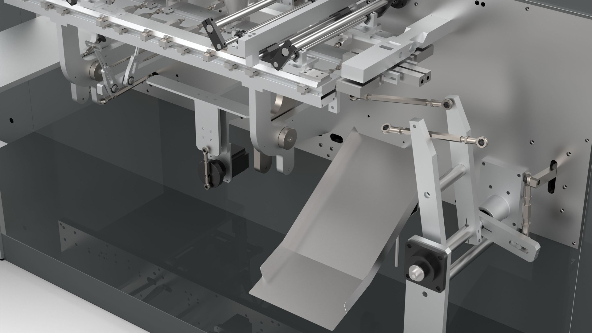 Automatic Bag Feeding Horizontal Packaging Machine 3D Model ...