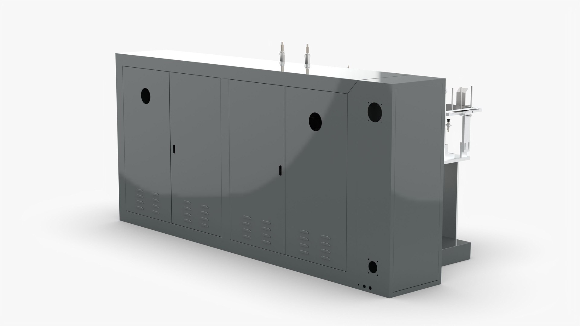 Automatic Bag Feeding Horizontal Packaging Machine 3D Model ...