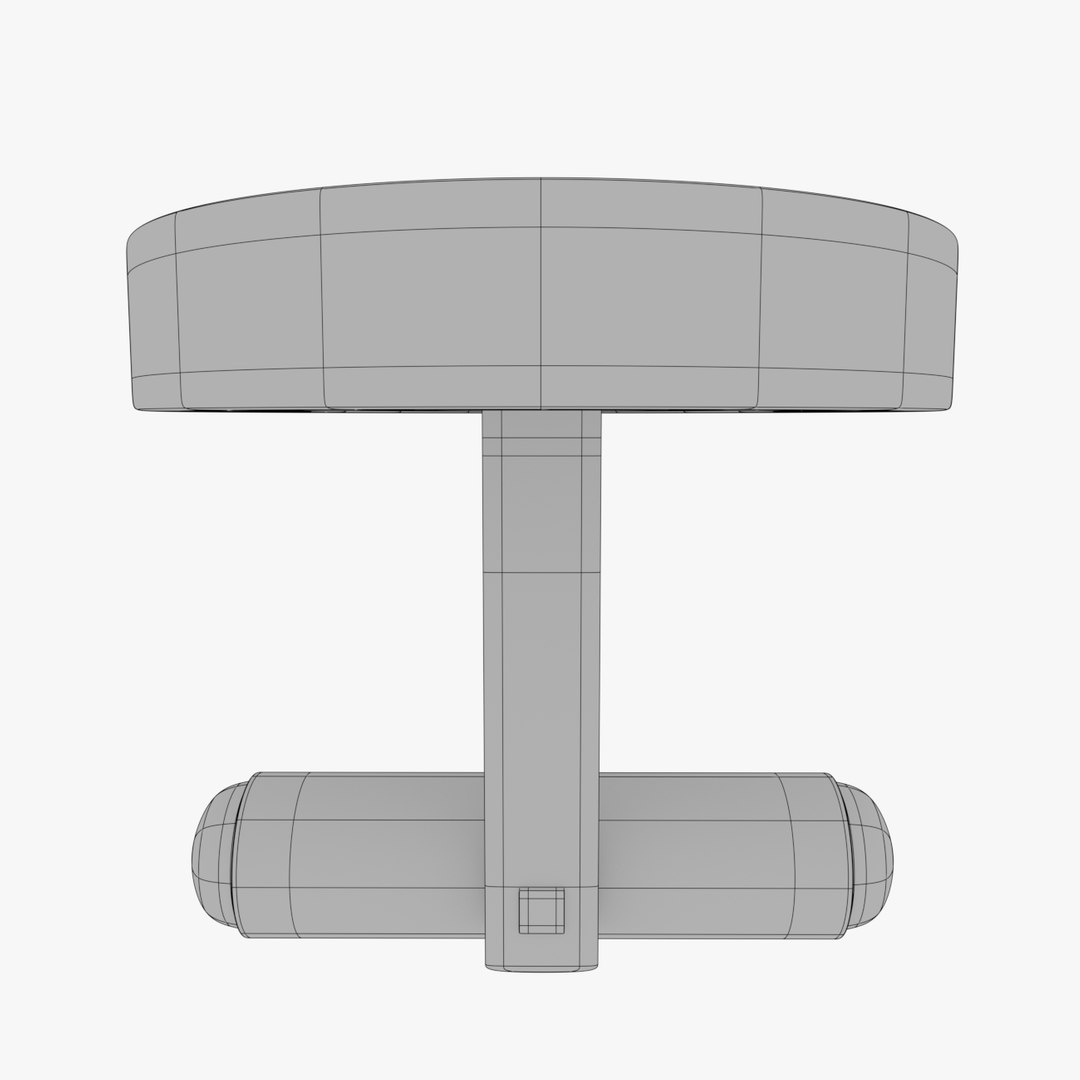 cufflinks collada dae 3d model