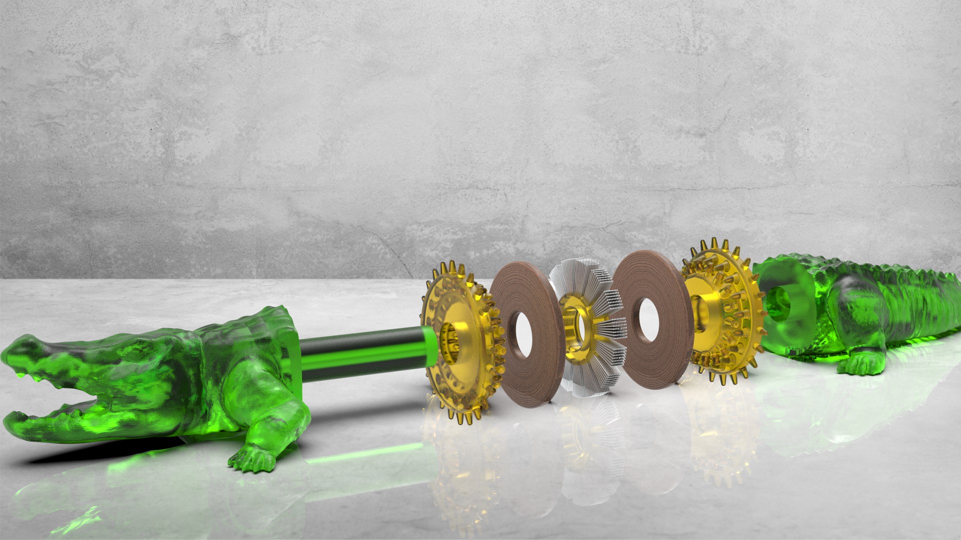 Dog Chewy Toy - Crocodile 3D Model - TurboSquid 2053026