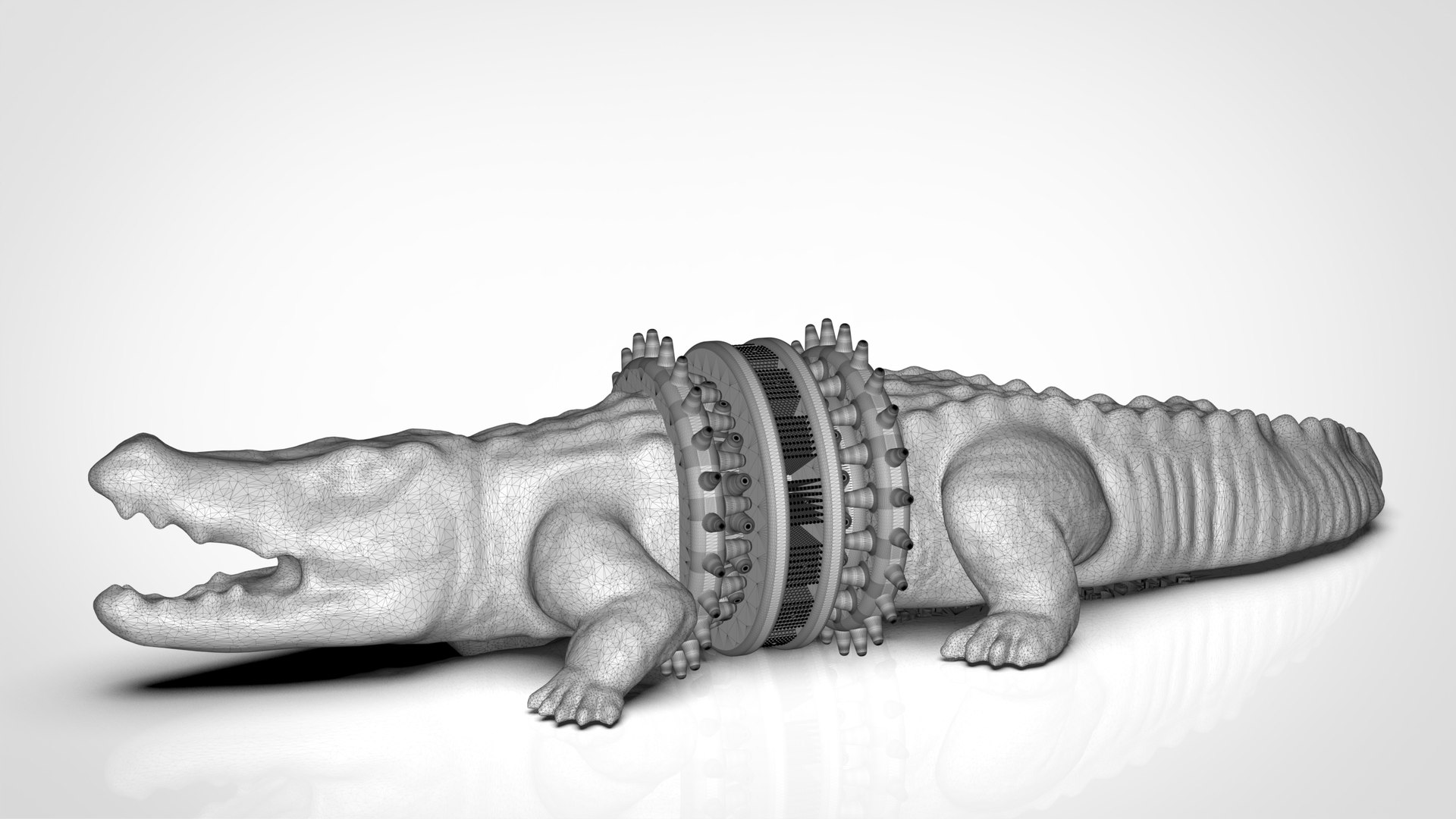 Dog Chewy Toy - Crocodile 3D Model - TurboSquid 2053026