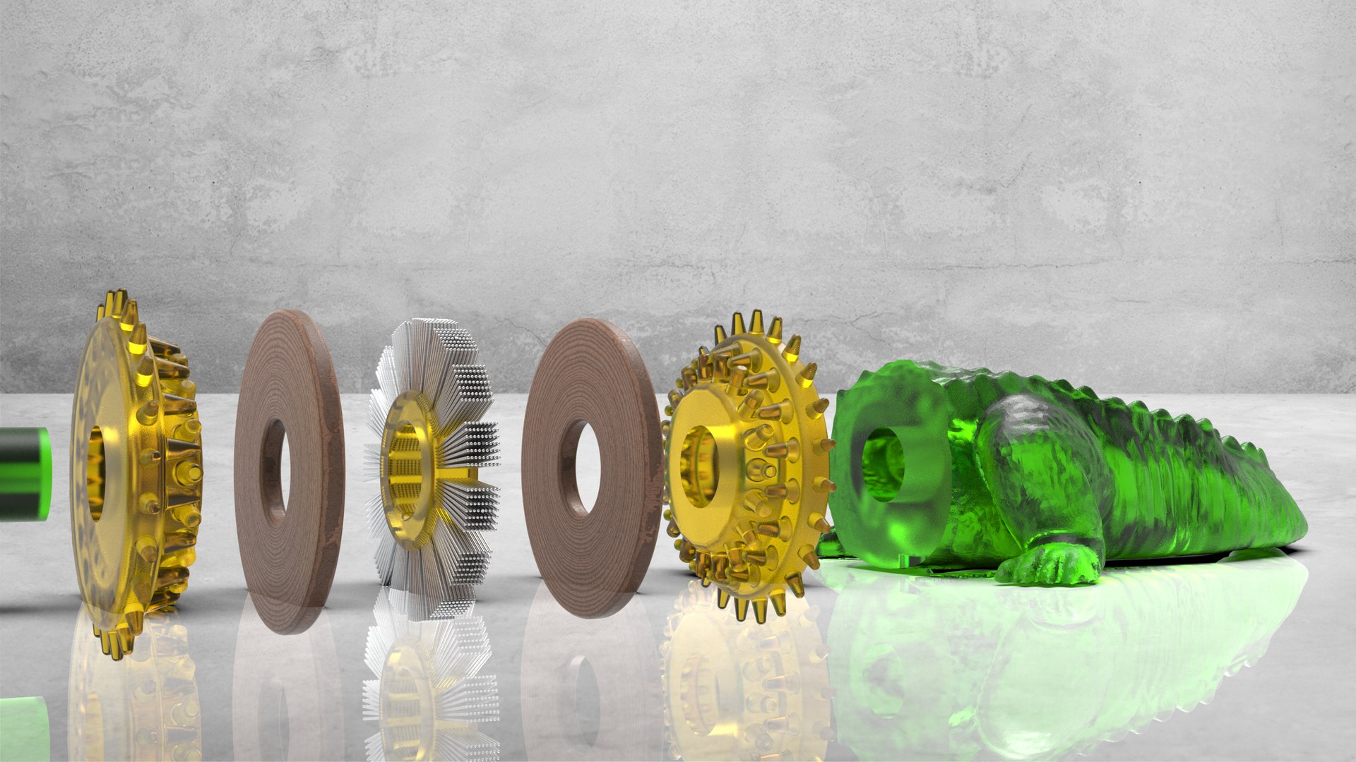 Dog Chewy Toy - Crocodile 3D Model - TurboSquid 2053026