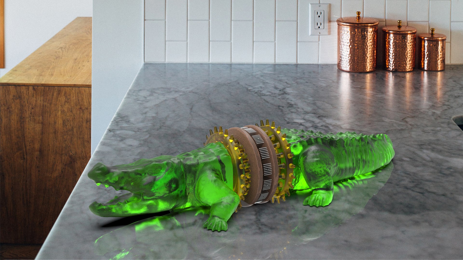 Dog Chewy Toy - Crocodile 3D Model - TurboSquid 2053026