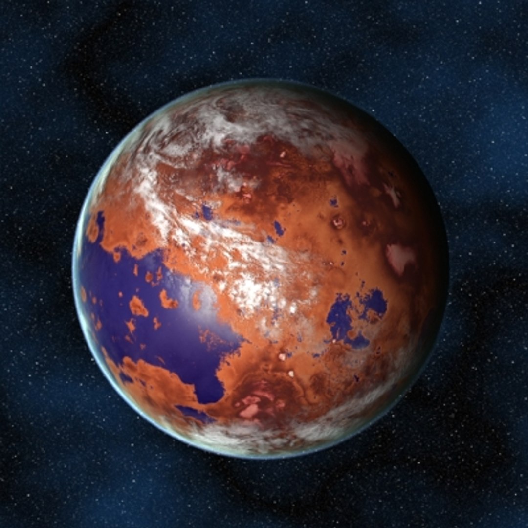 Super Planet Earth 3d Model