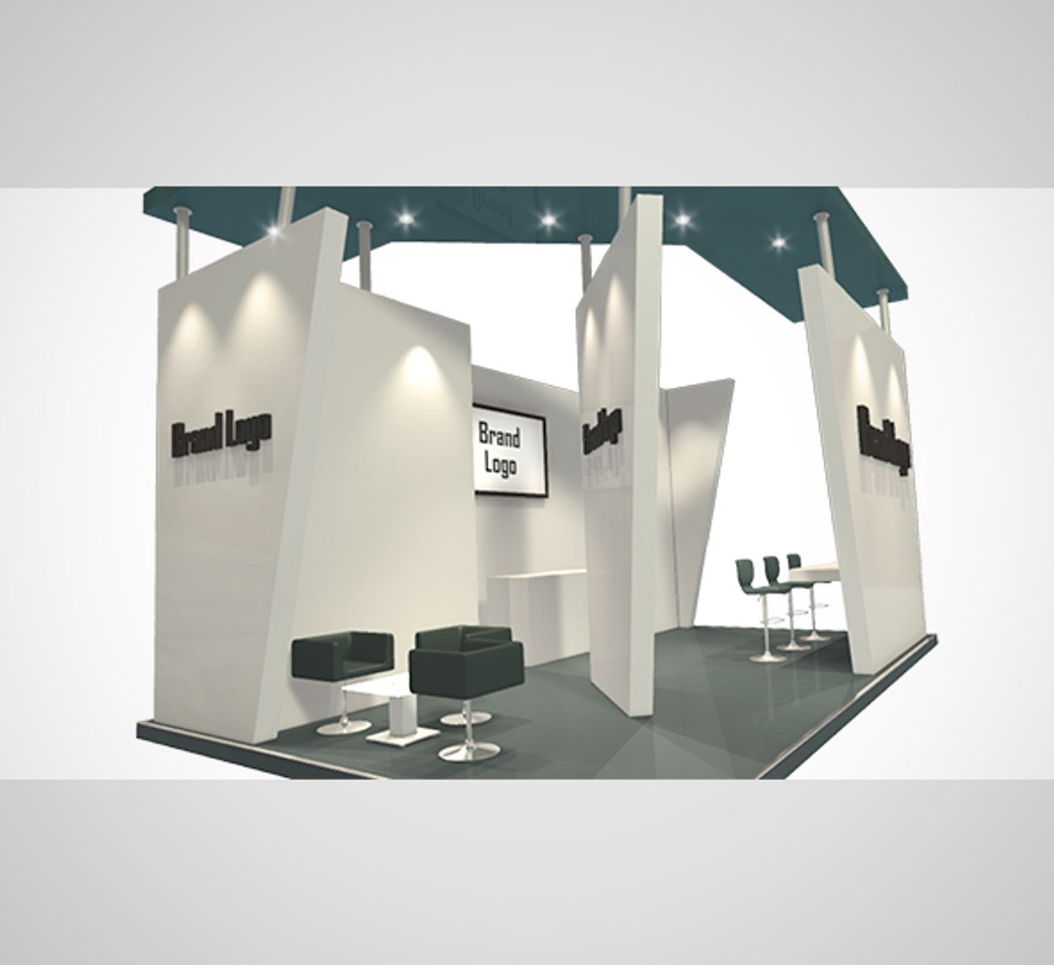 3D Stand Design 003 - TurboSquid 1269888