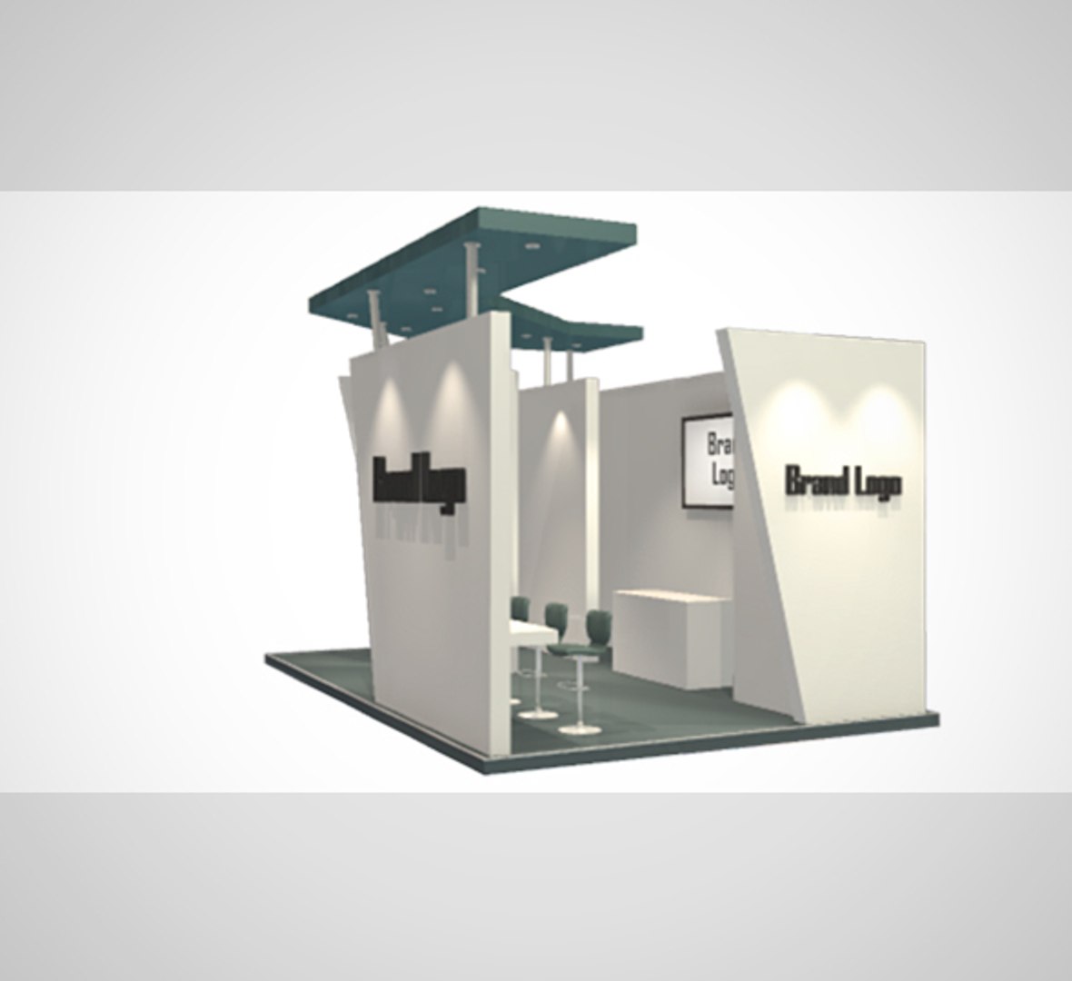 3D Stand Design 003 - TurboSquid 1269888