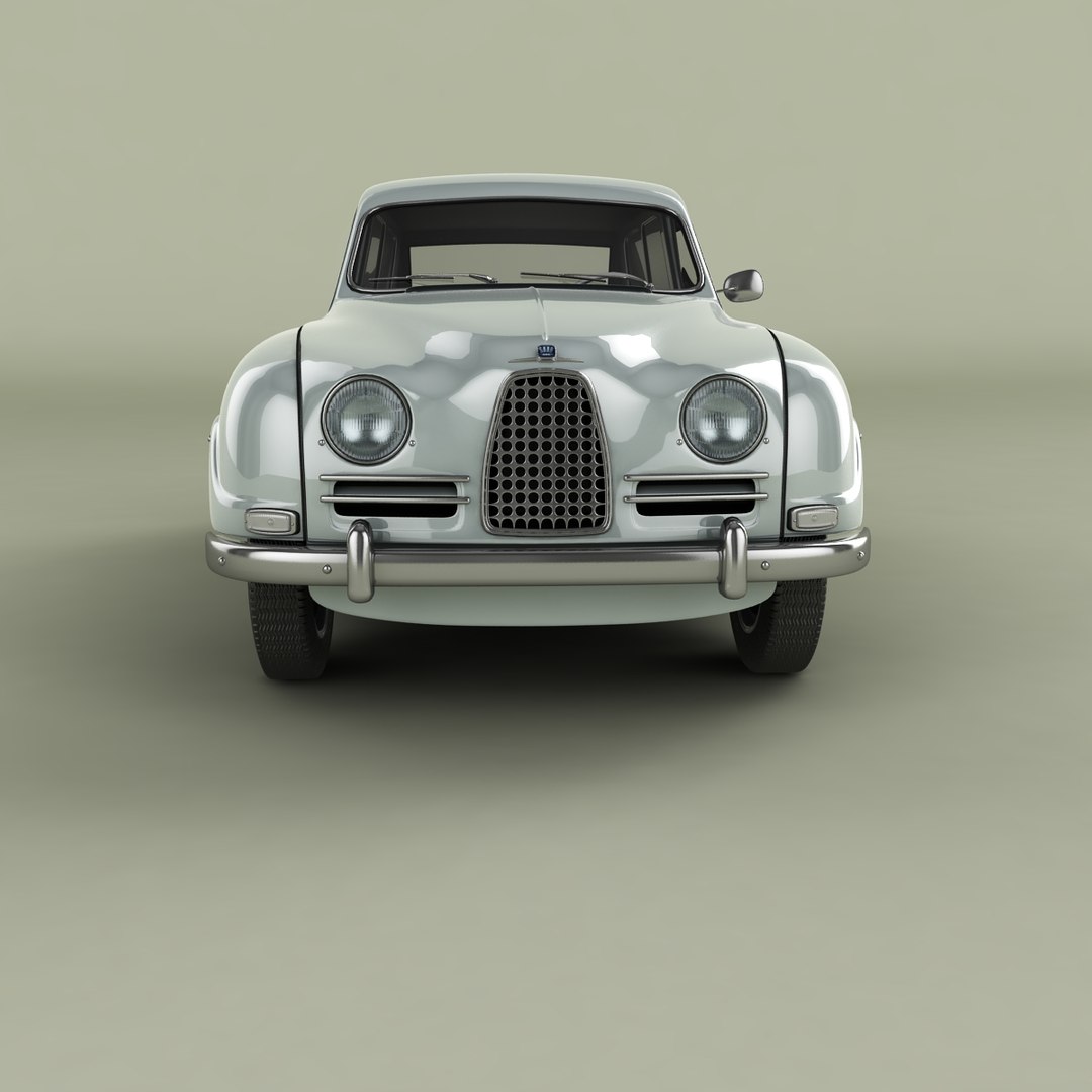 SAAB 95 Van 3D Model - TurboSquid 1743525