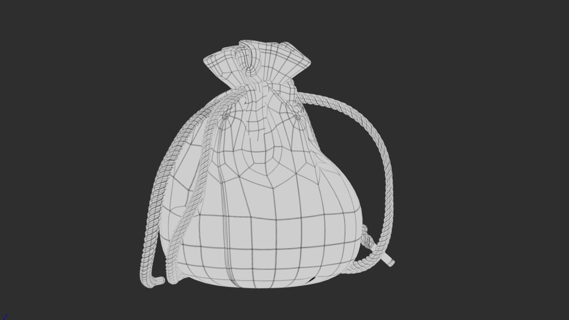 3D Golden Sack With Jewellery Model - TurboSquid 1901039
