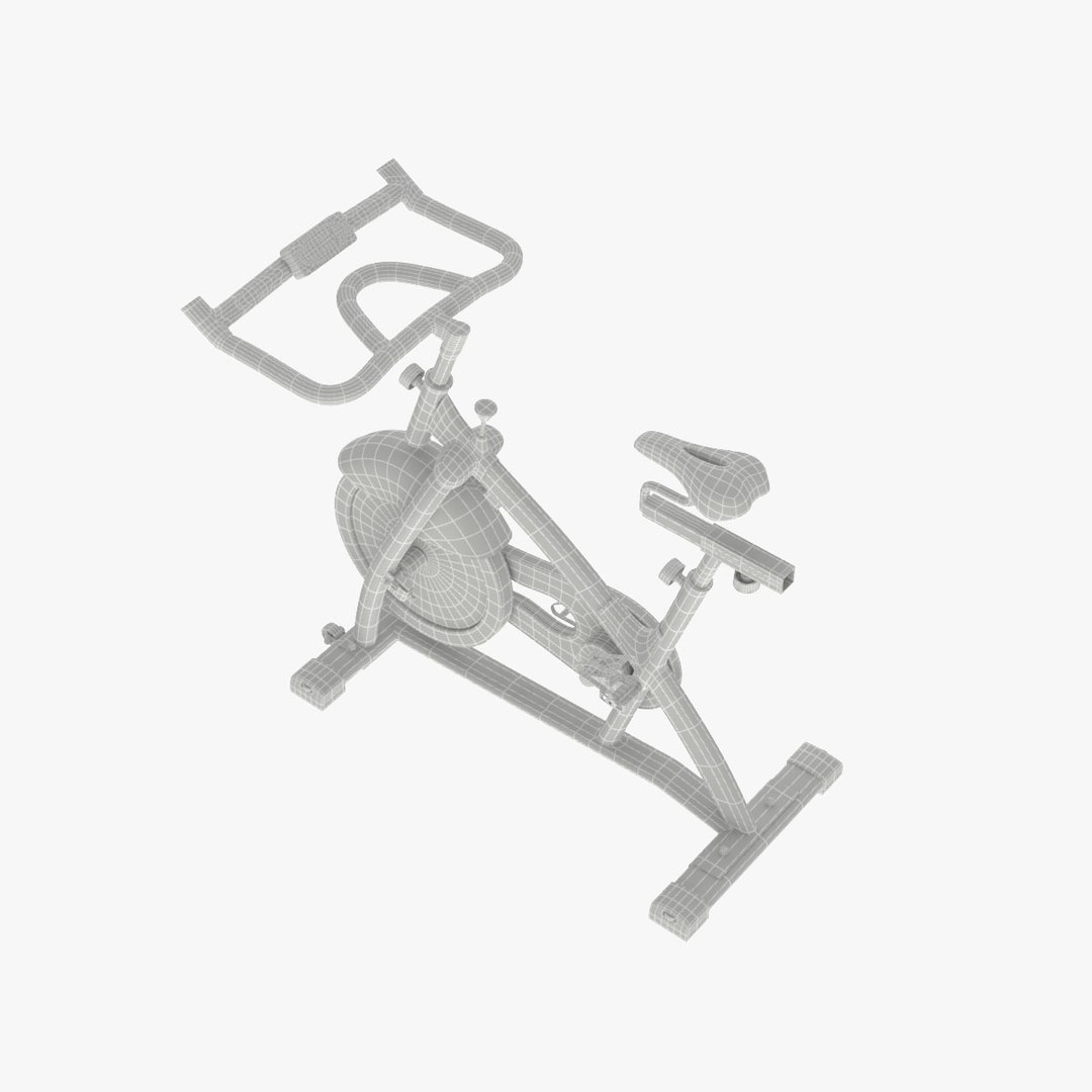 3d Exercise Bike Model