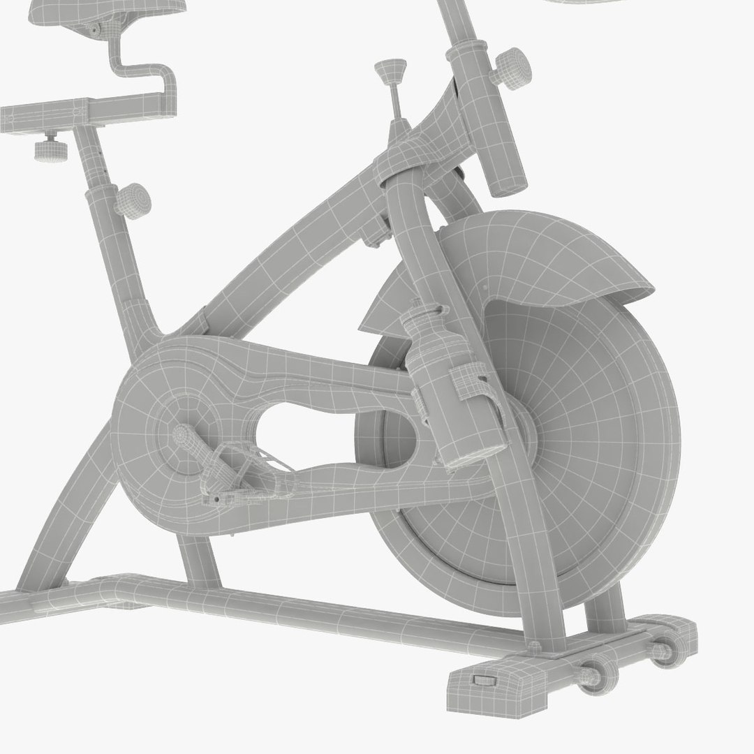 3d Exercise Bike Model