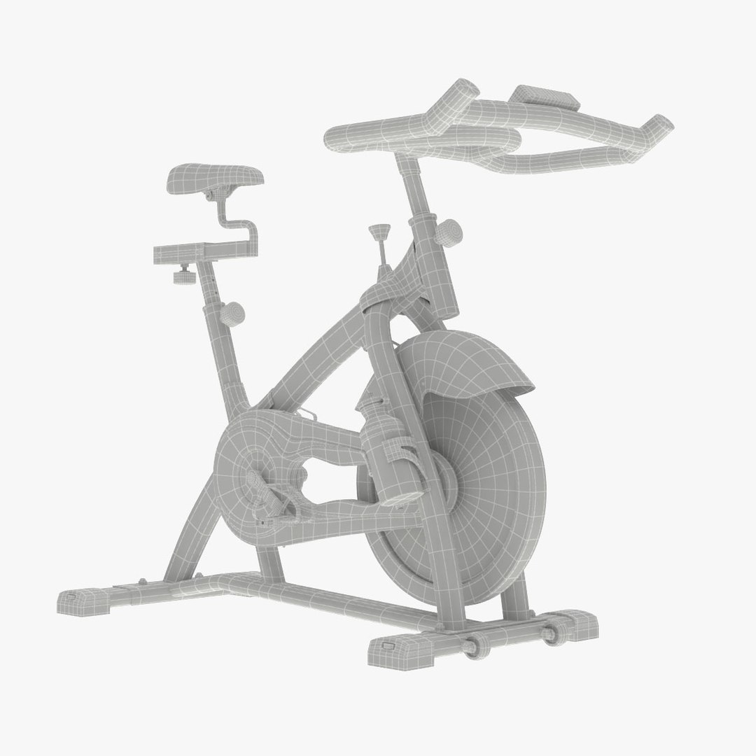 3d Exercise Bike Model