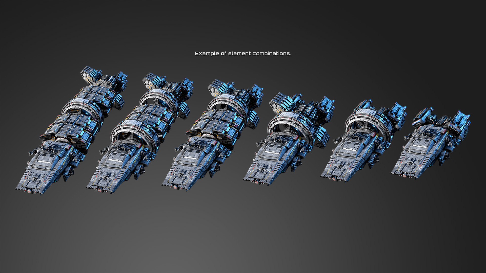 3D MODULAR - Starship Model - TurboSquid 2324849