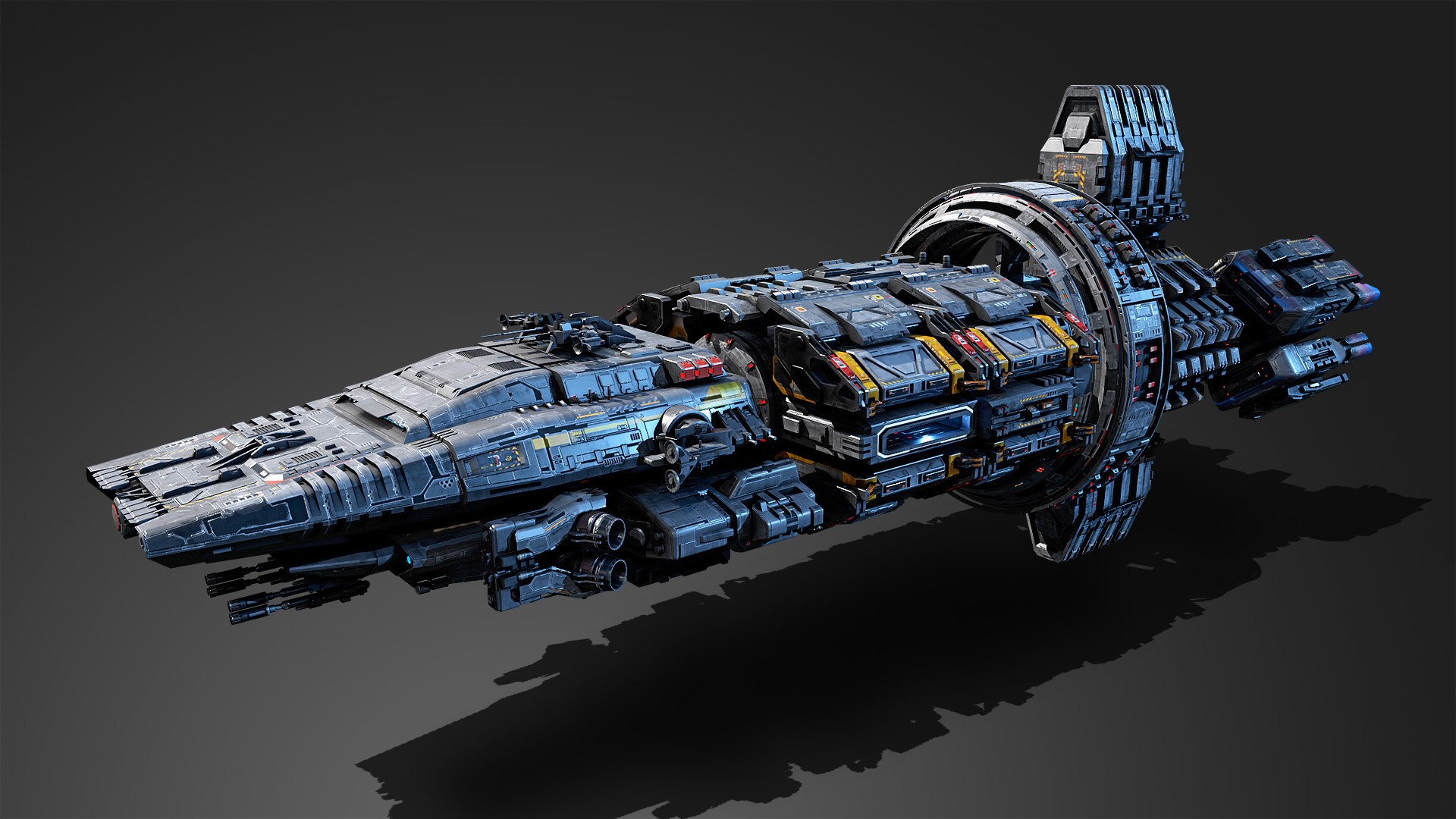 3D MODULAR - Starship Model - TurboSquid 2324849