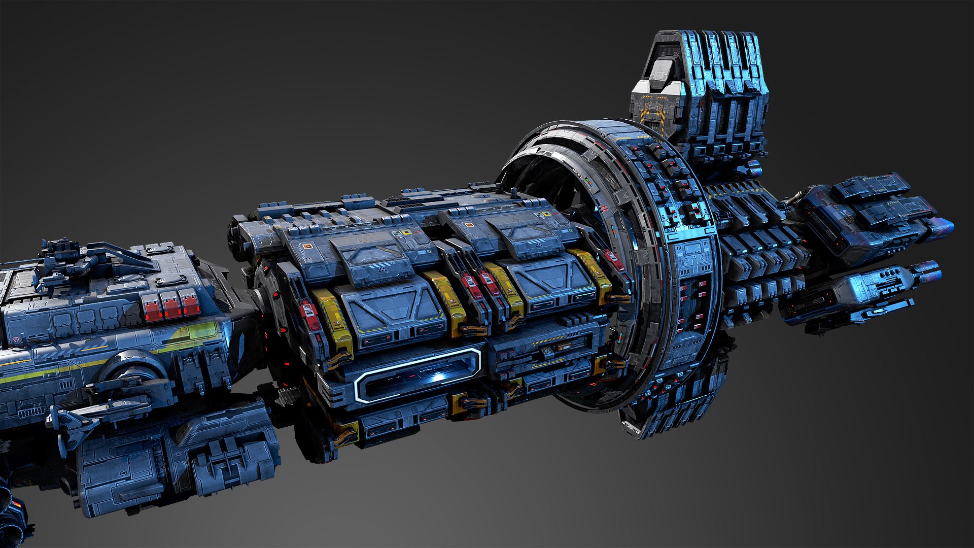 3D MODULAR - Starship Model - TurboSquid 2324849