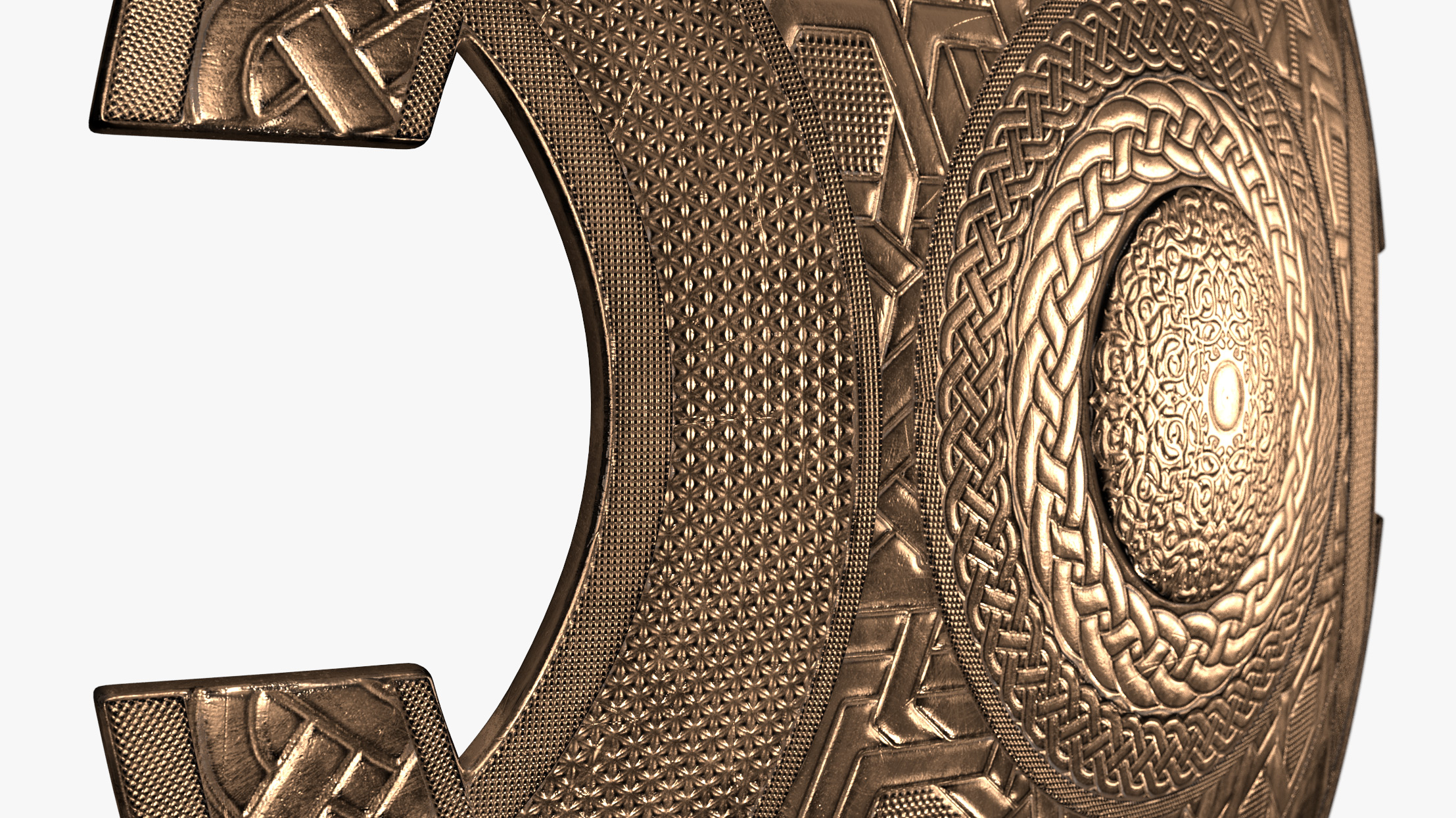 modelo 3d Escudo medieval y espada Texturas 8K PBR - TurboSquid 2100439