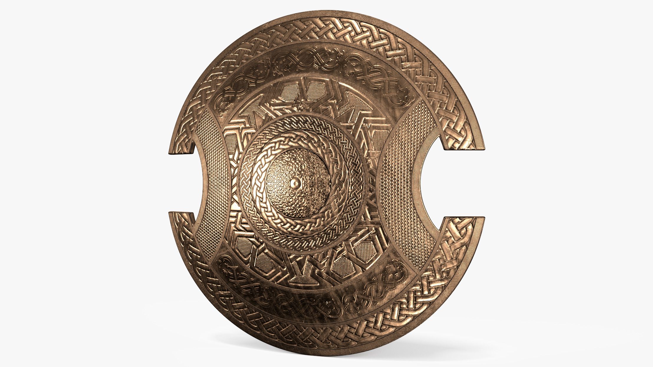 modelo 3d Escudo medieval y espada Texturas 8K PBR - TurboSquid 2100439