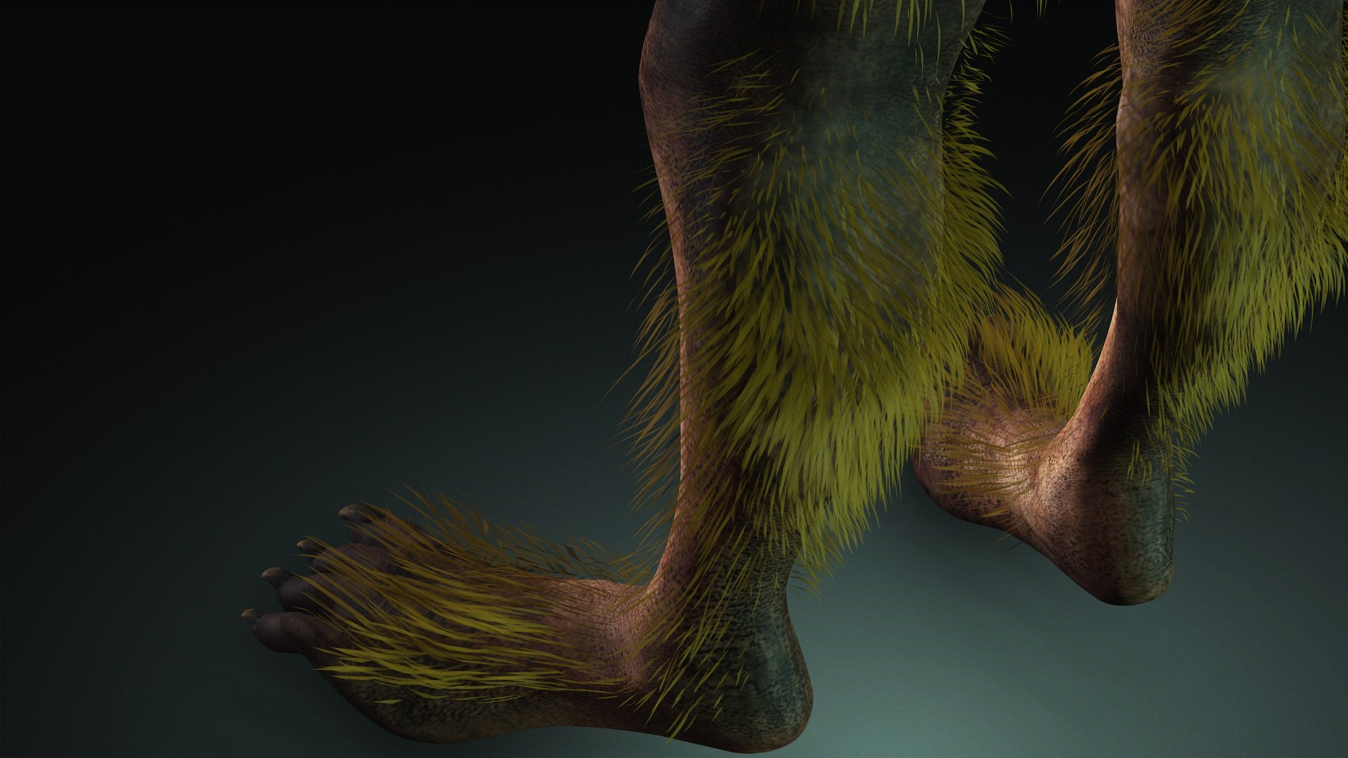 3D WolfMan 0 Lycan Wolf Animated RIGGED model - TurboSquid 2064615