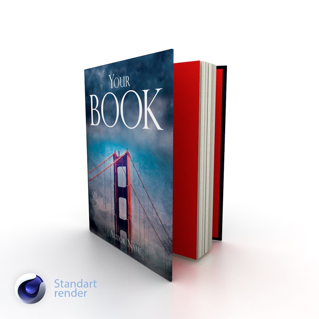 Book Cover 3D - TurboSquid 1164362