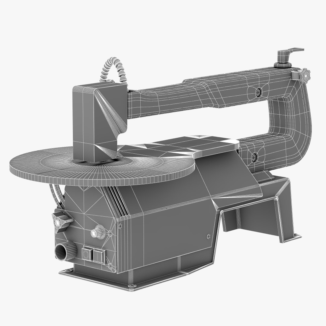 3dsmax Scroll Saw