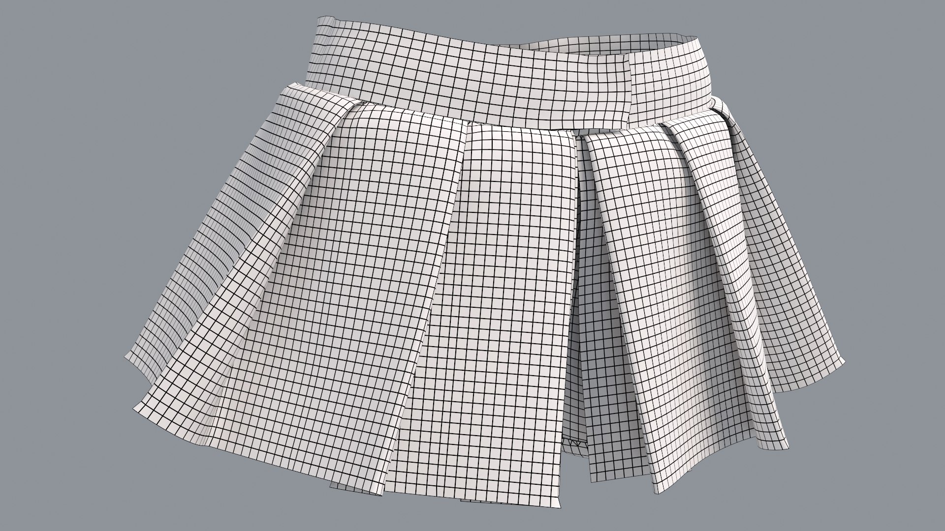 3D Skirt Collection 001 - PBR 4K8K 5 Skirts Model - TurboSquid 1918630