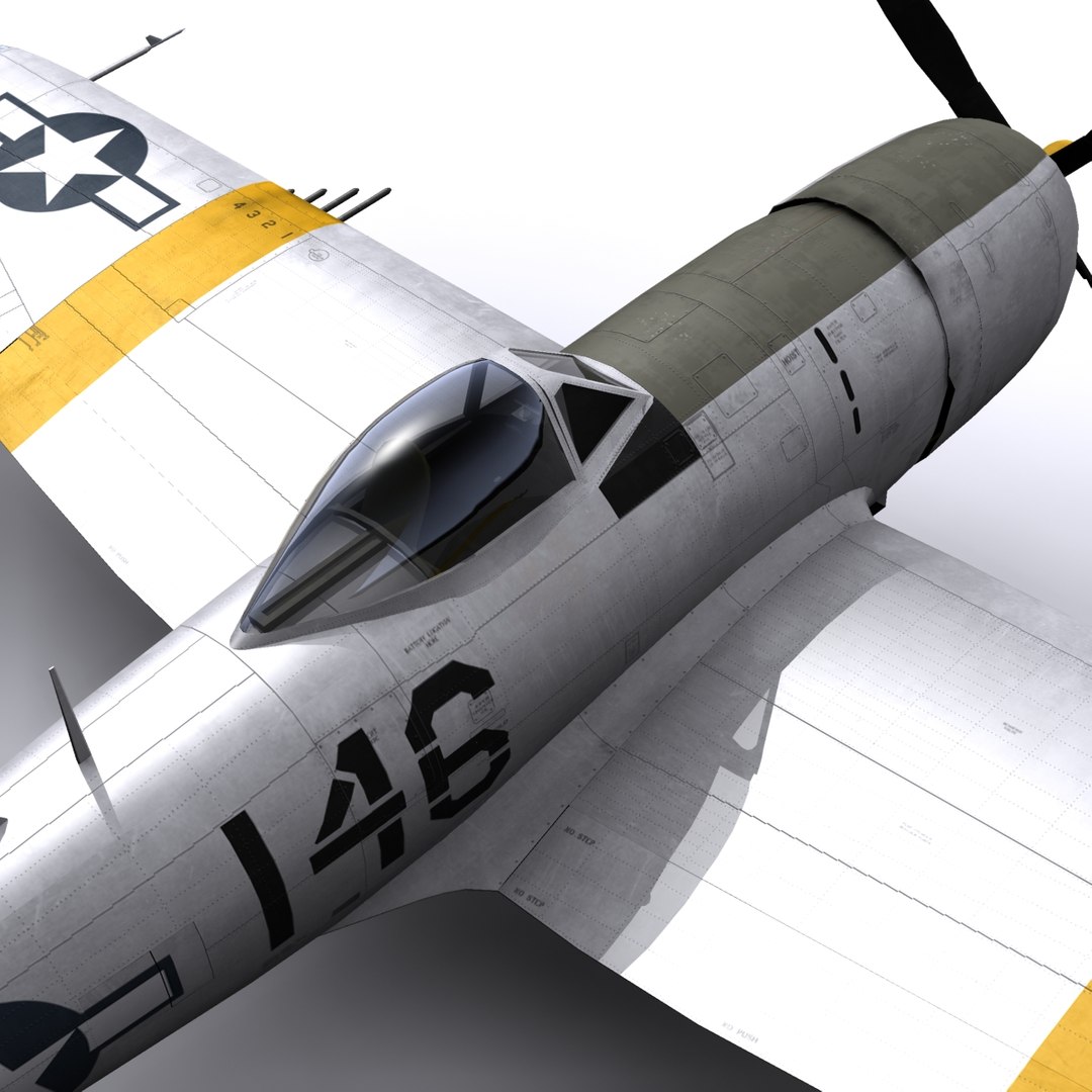 p-47 thunderbolt p-47n lt 3ds