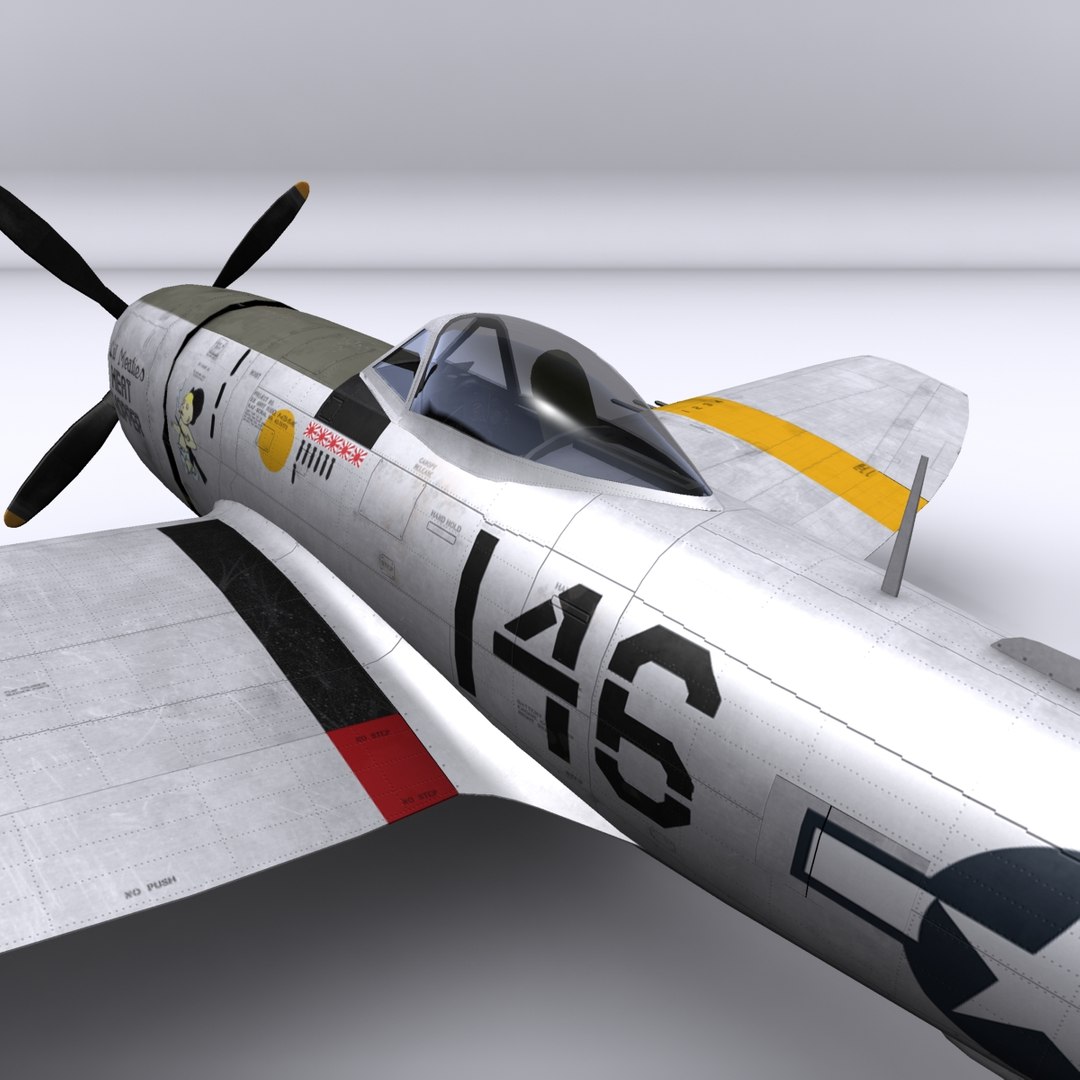p-47 thunderbolt p-47n lt 3ds
