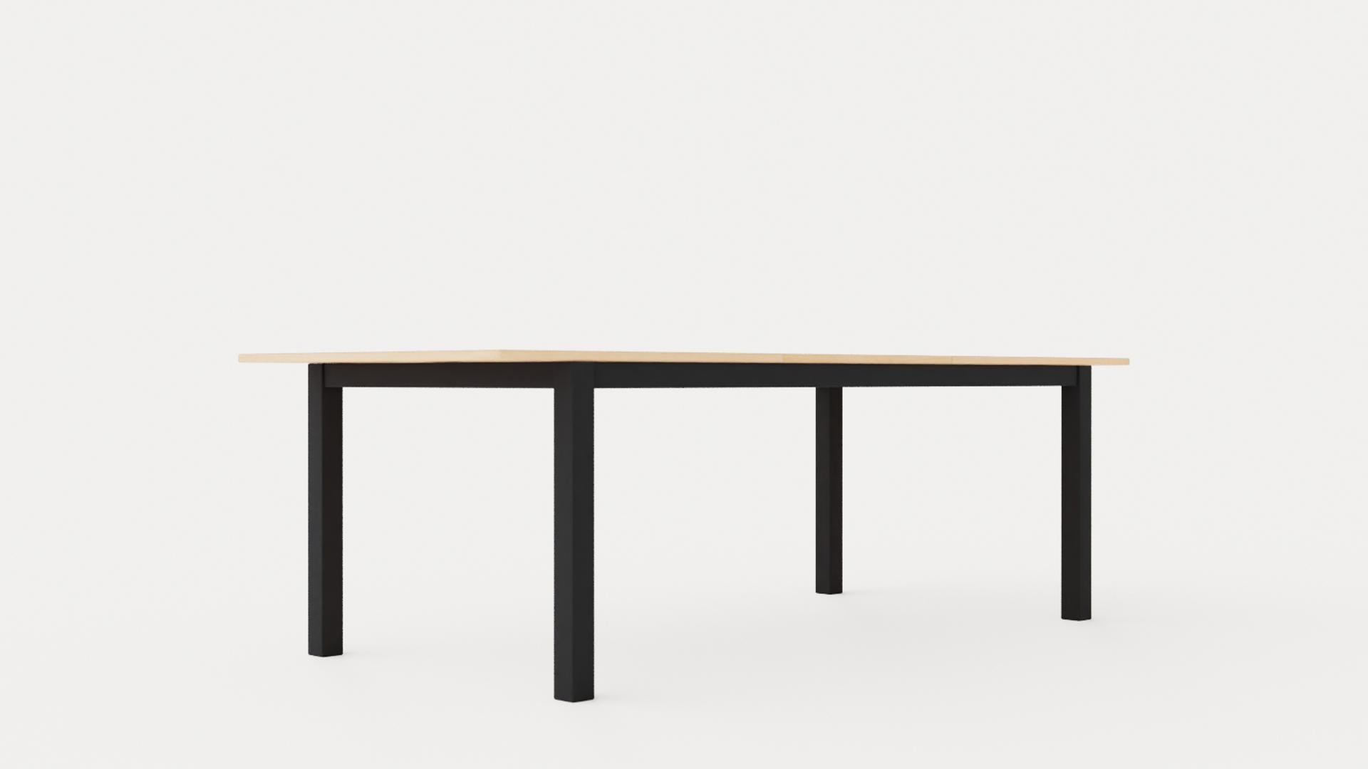 Bay Dining Table 3D Model - TurboSquid 2241858