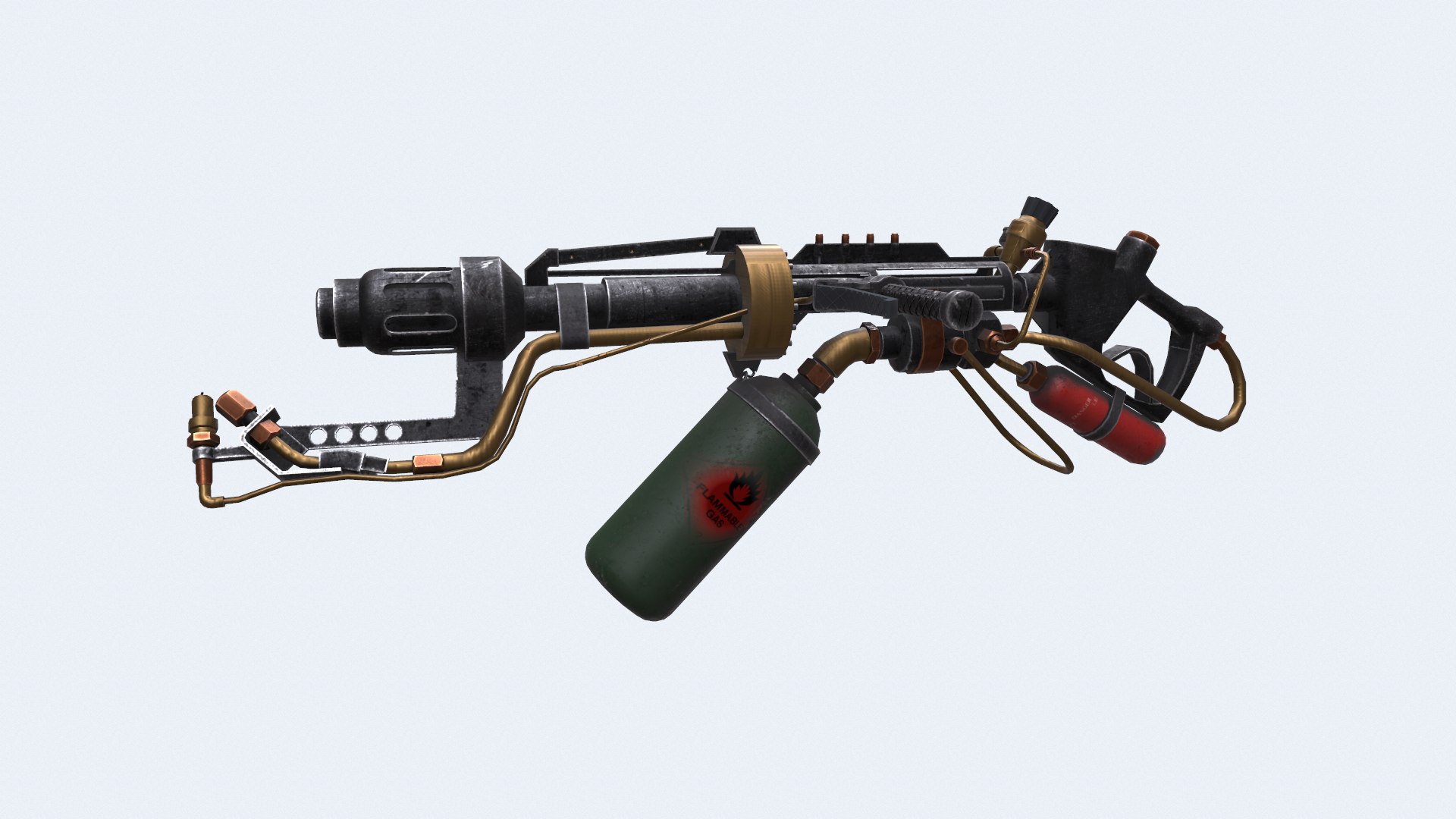 Flamethrower Gun