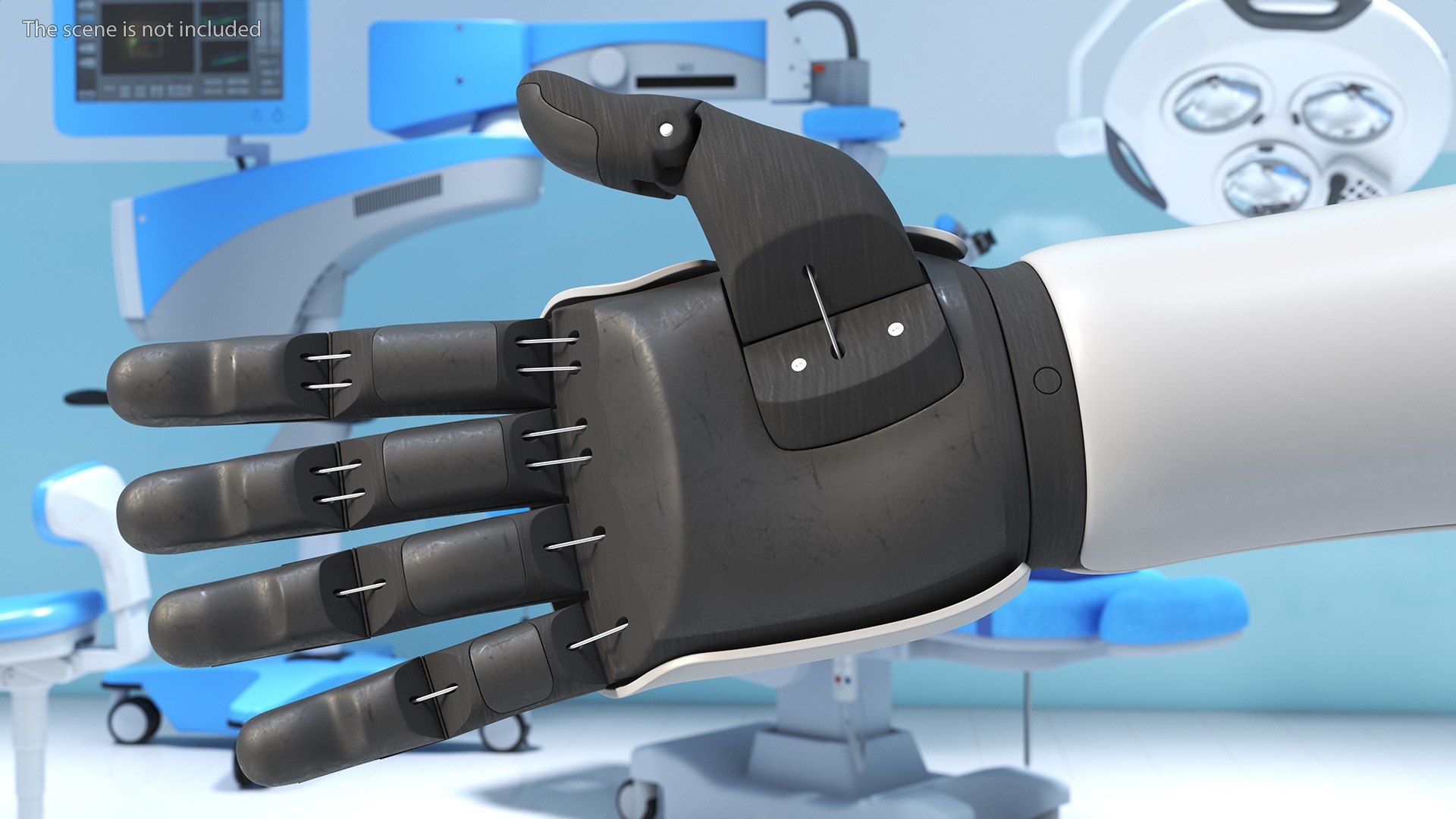 3D Prosthetic Arm Rigged For Maya - TurboSquid 2187565