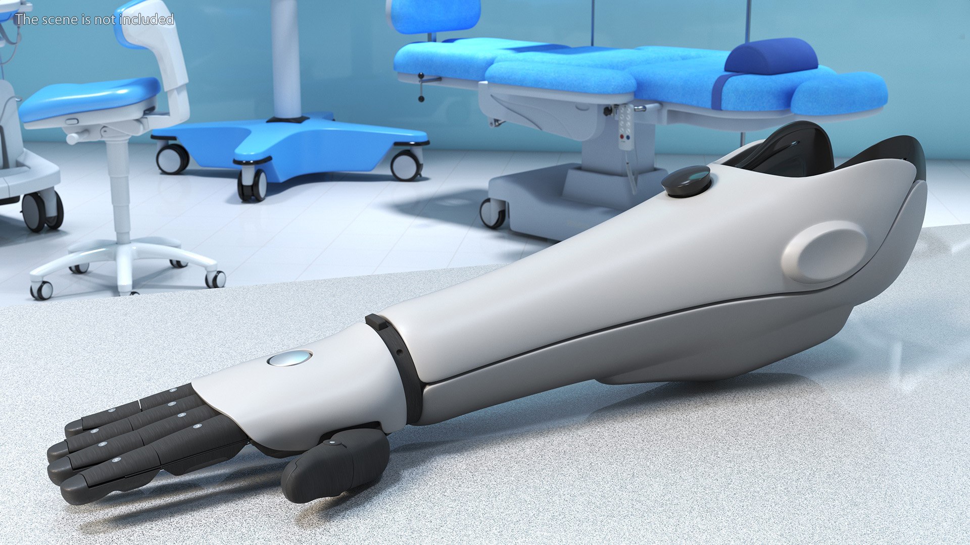 3D Prosthetic Arm Rigged For Maya - TurboSquid 2187565