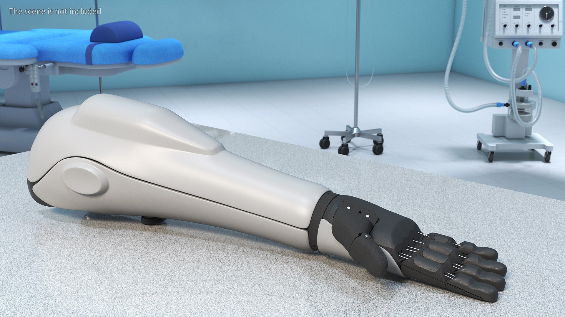 3D Prosthetic Arm Rigged For Maya - TurboSquid 2187565