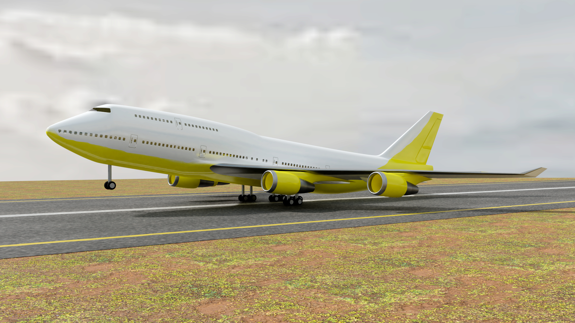 3D boeing 747-400 model - TurboSquid 1660303