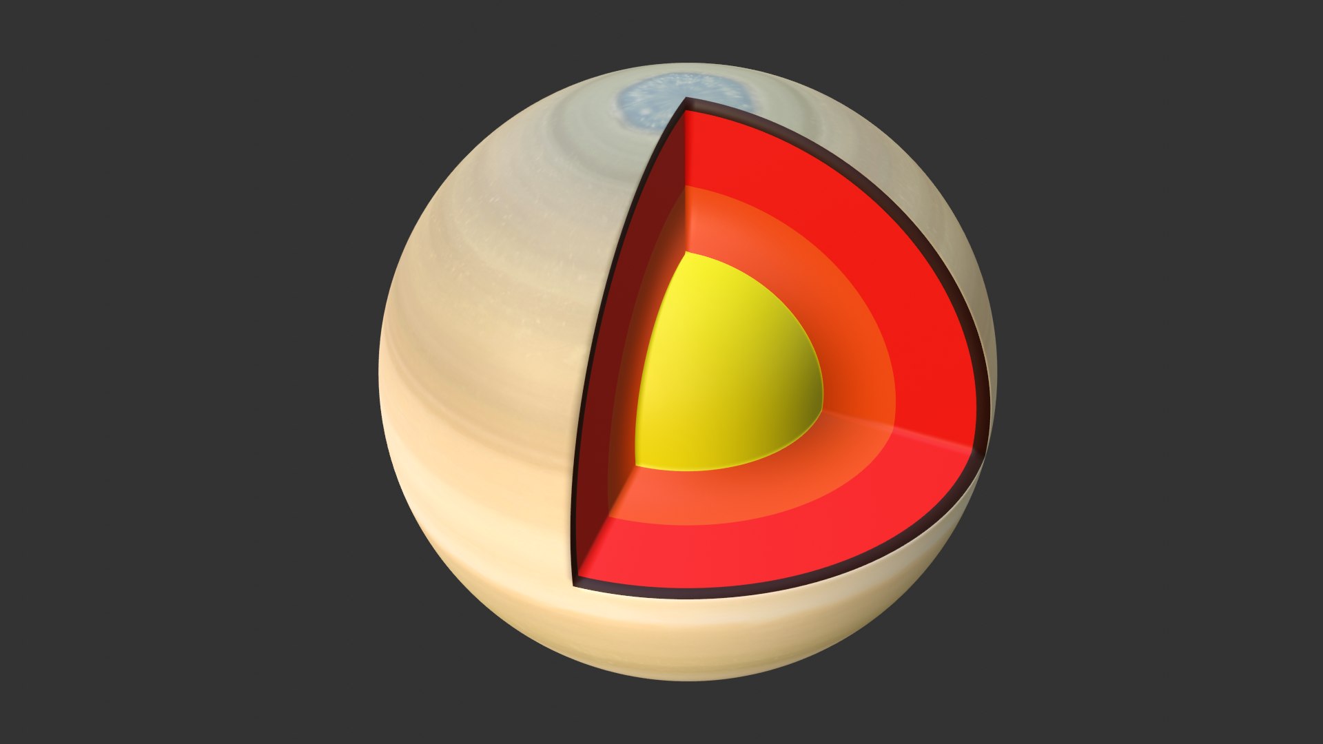 Saturn 3D Model - TurboSquid 2055776