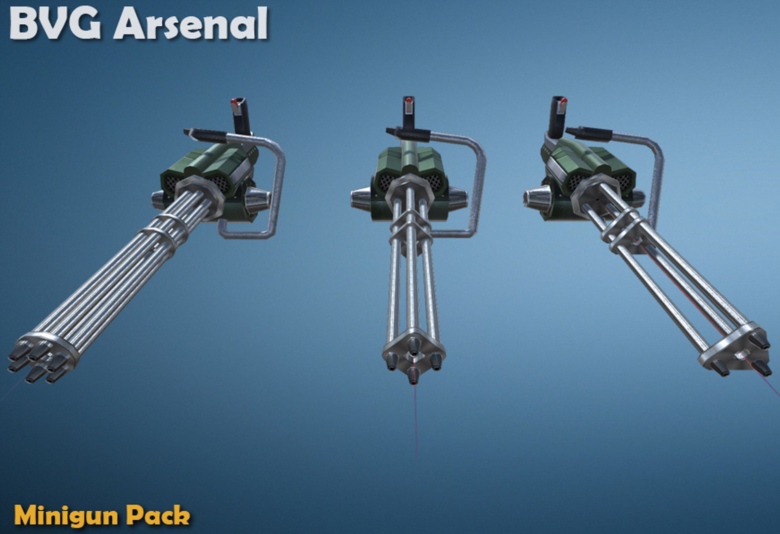 X Minigun Pack