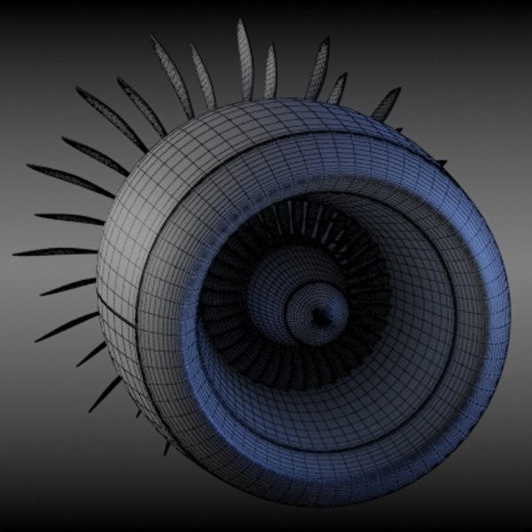 obj unducted fan propfan turbofan engine