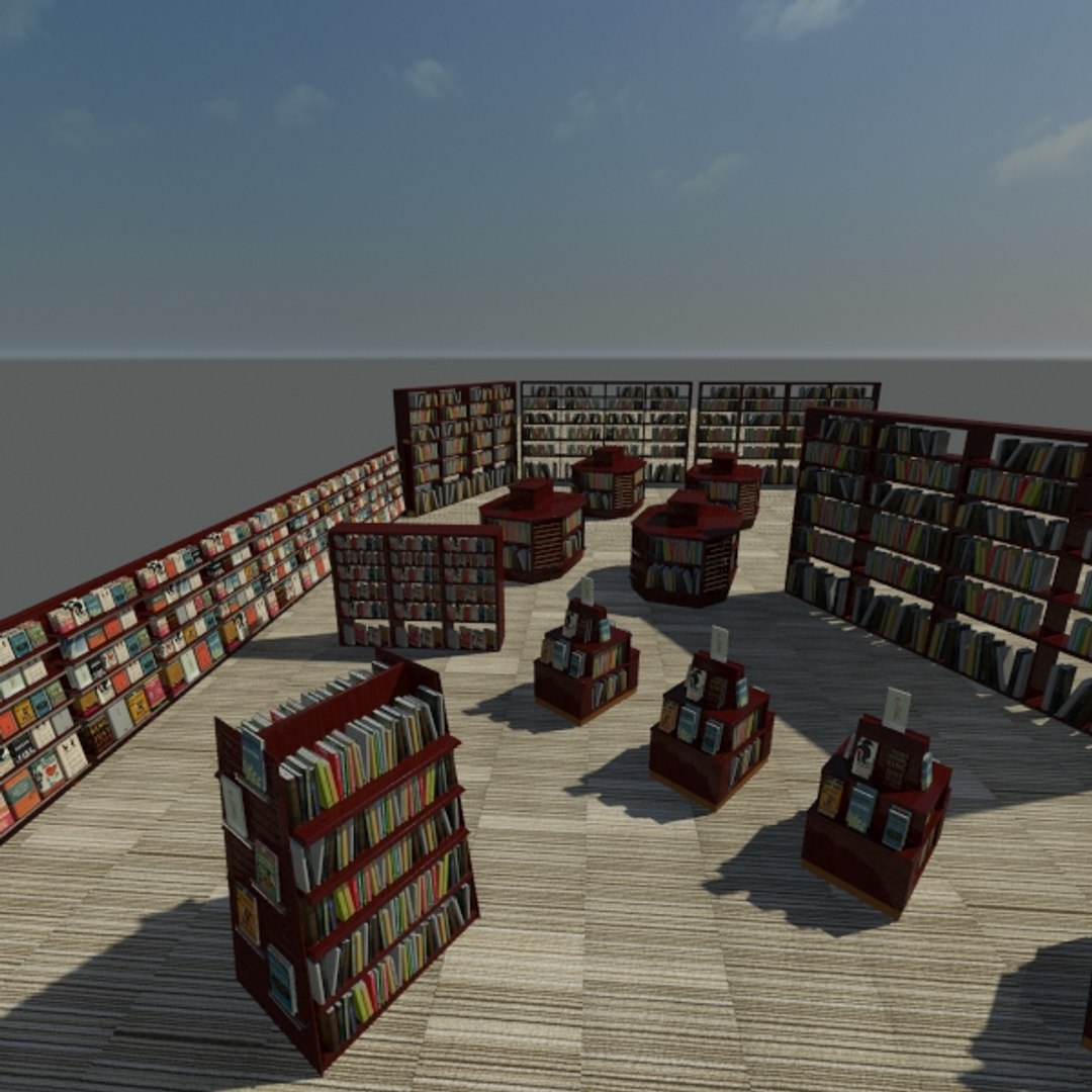 Max Library Shelves Kiosks