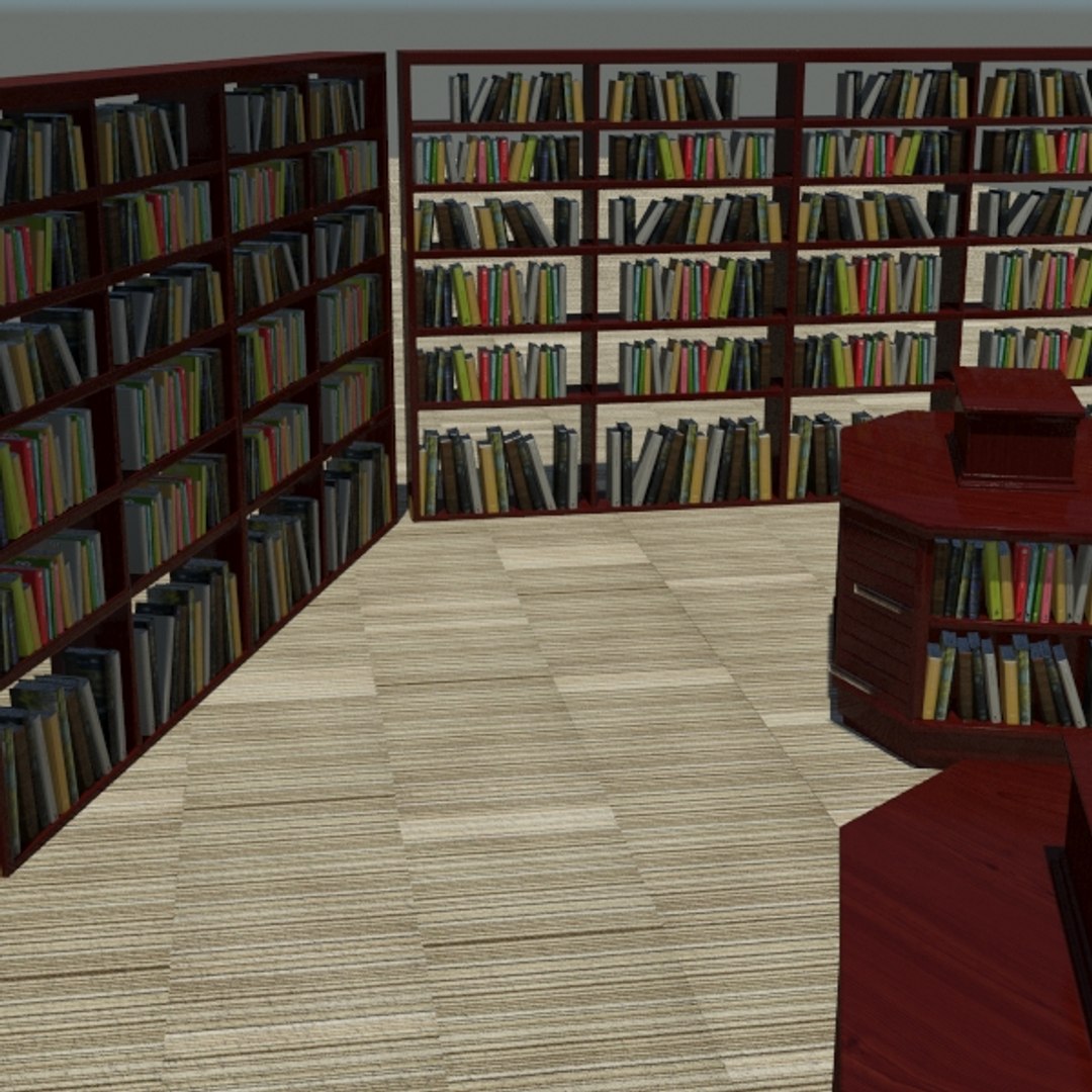 Max Library Shelves Kiosks