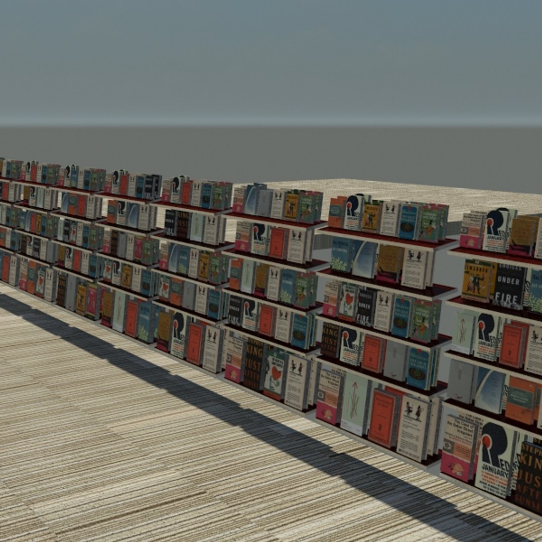 Max Library Shelves Kiosks