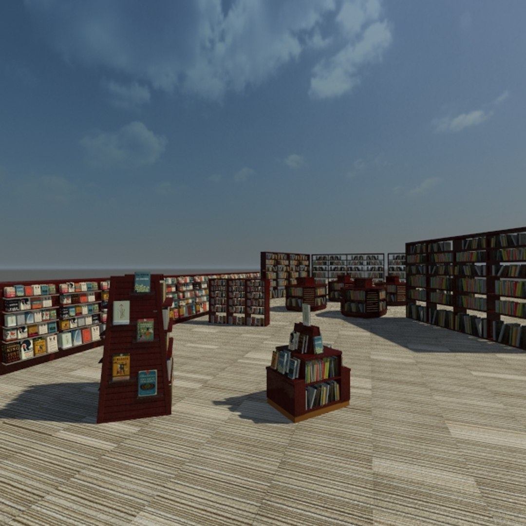 Max Library Shelves Kiosks