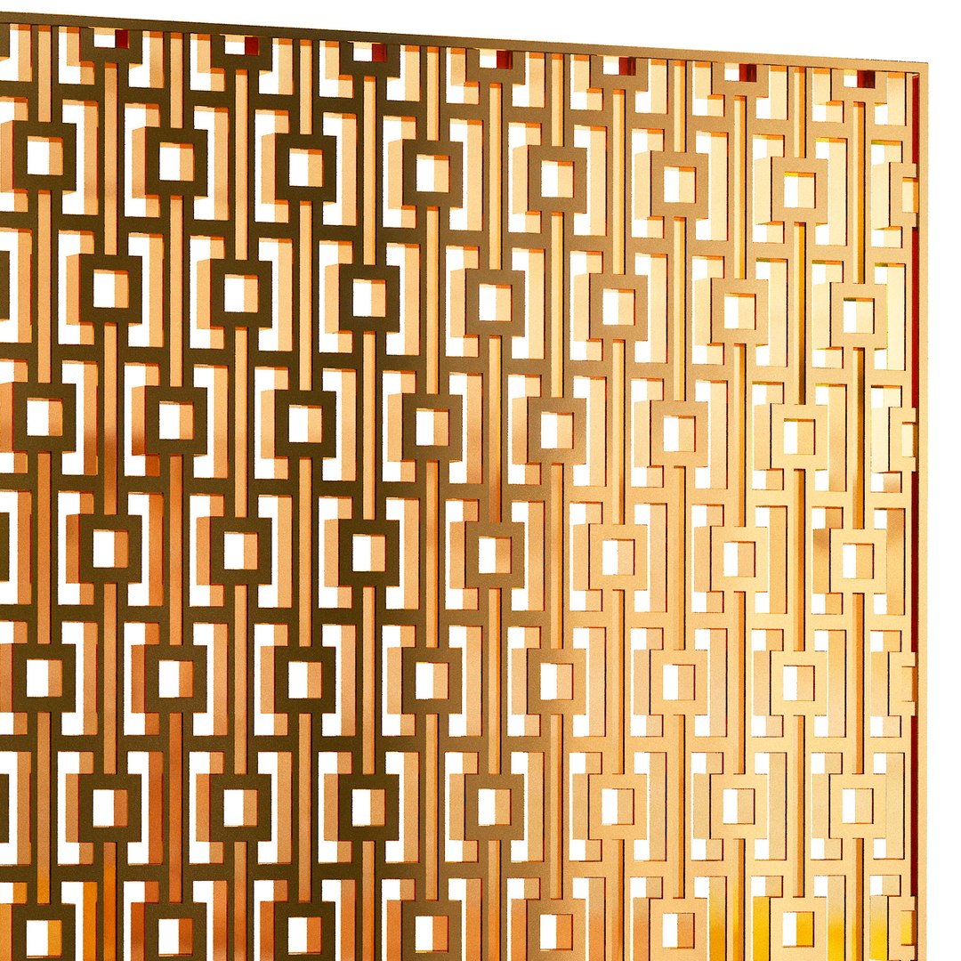 Decorative Partition Set 112 3D Model - TurboSquid 1939404