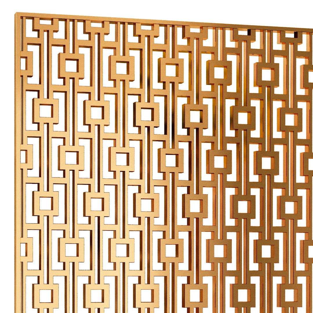 Decorative Partition Set 112 3D Model - TurboSquid 1939404