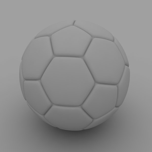 3d football foot ball model